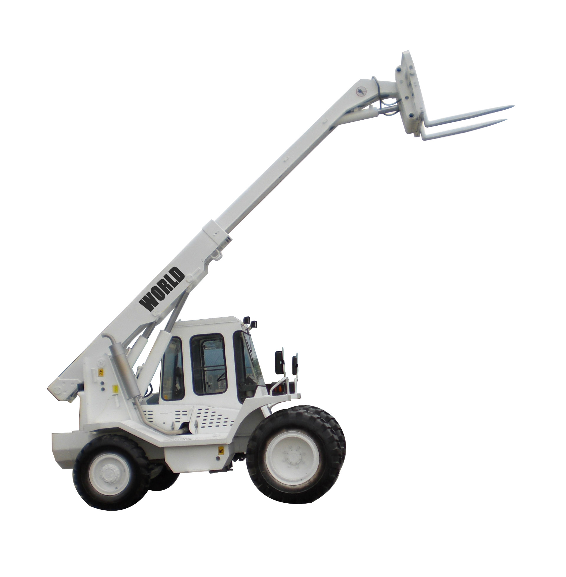 4 Wheel Drive EPA Diesel Engine Telescopic Handler 2.5T load Telescopic ...